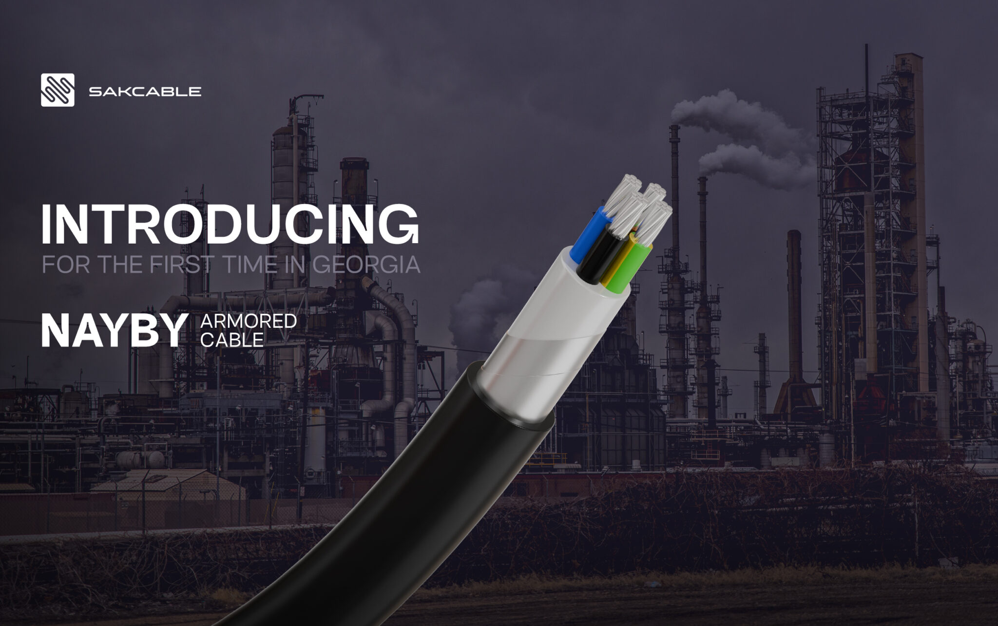 Sakcable Begins Production of Armored NAYBY Cable - სს საქკაბელი - JSC ...