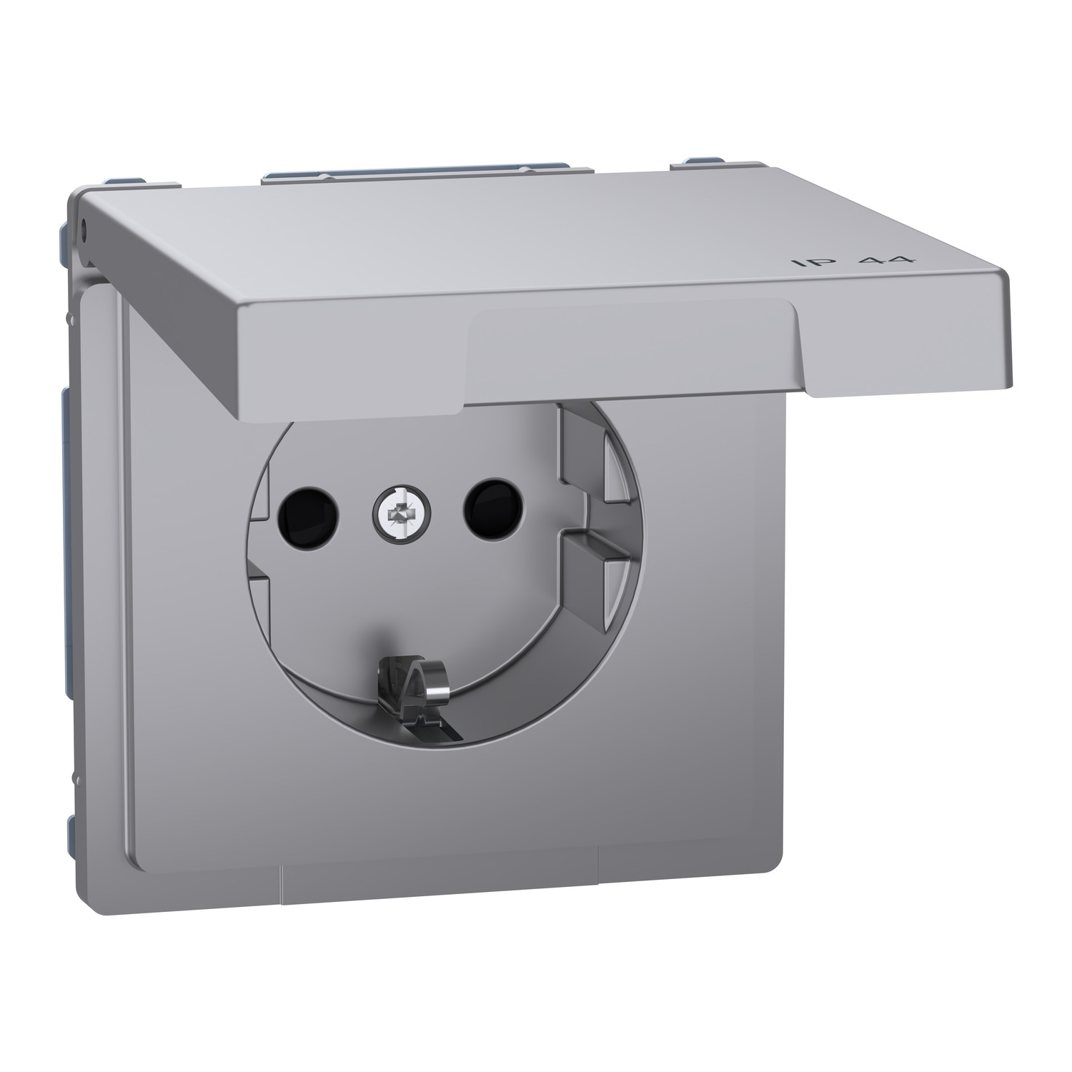 MTN2314-6036 Socket Outlet with Cover Plate, IP44, Stainless Steel - სს ...